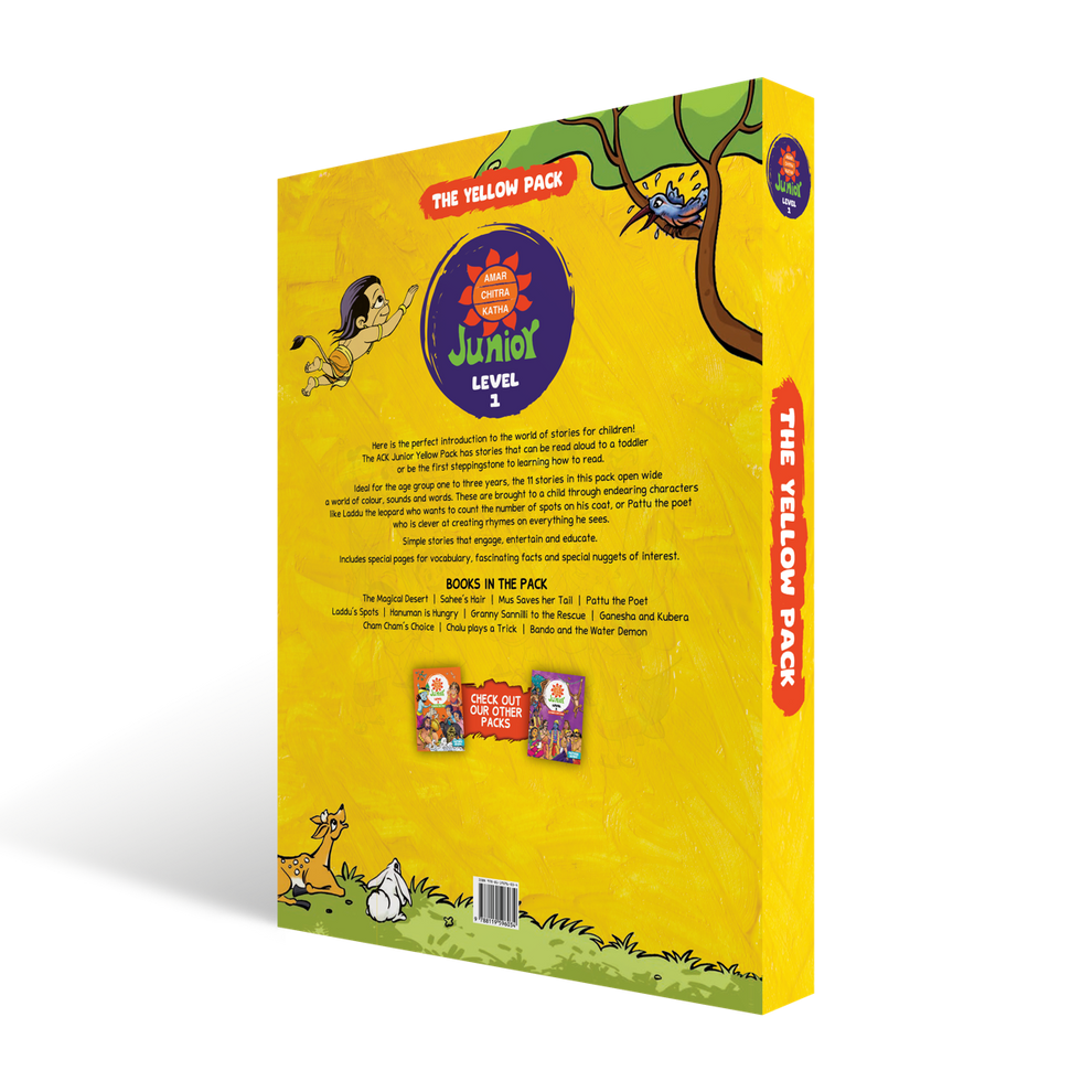 ACK Junior Pack: Level 1: 11 Books Set | Ages 1-3 years | Amar Chitra Katha