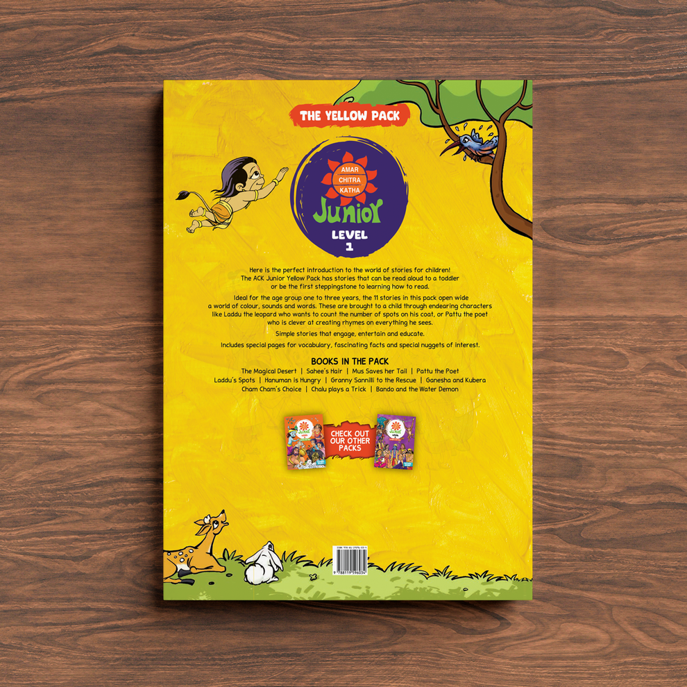 ACK Junior Pack: Level 1: 11 Books Set | Ages 1-3 years | Amar Chitra Katha