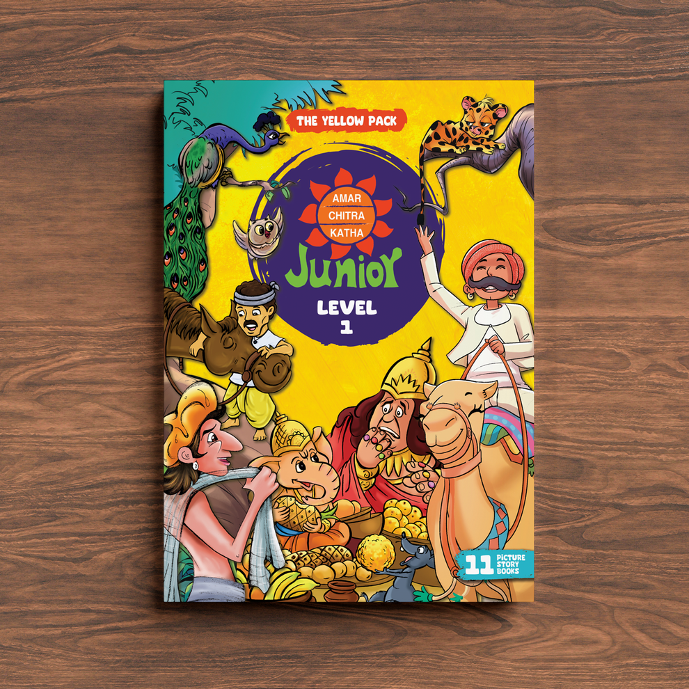 ACK Junior Pack: Level 1: 11 Books Set | Ages 1-3 years | Amar Chitra Katha
