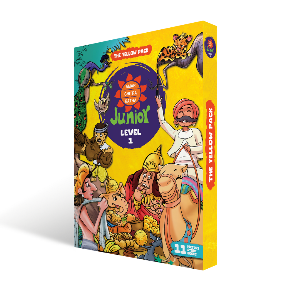 ACK Junior Pack: Level 1: 11 Books Set | Ages 1-3 years | Amar Chitra Katha