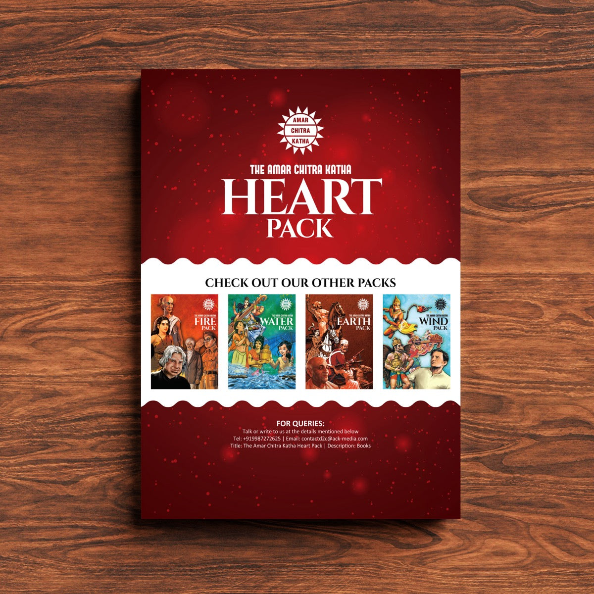 ACK Heart Pack: 10 Books | Amar Chitra Katha