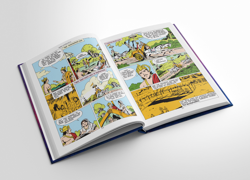 Mahabharata - 42 Books in 3 Volumes | Amar Chitra Katha