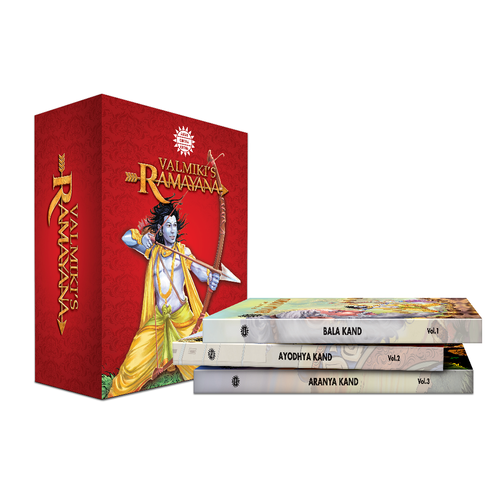 Valmiki's Ramayana - 6 Volume Set | Amar Chitra Katha