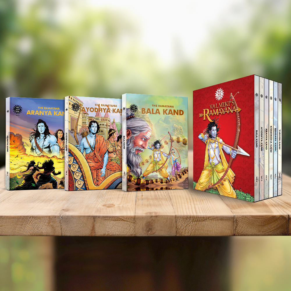 Valmiki's Ramayana - 6 Volume Set | Amar Chitra Katha | Amar Chitra Katha