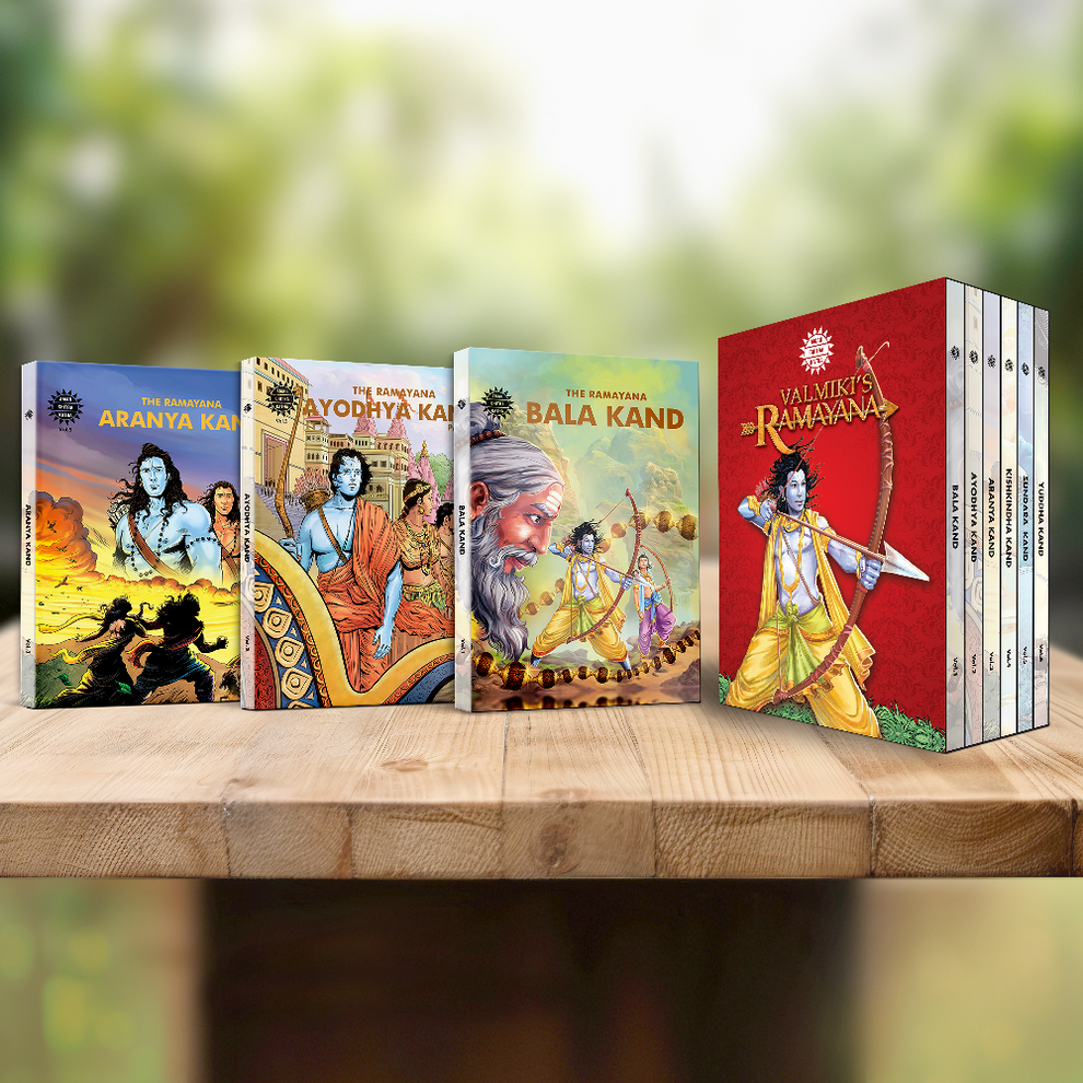 Valmiki's Ramayana - 6 Volume Set | Amar Chitra Katha