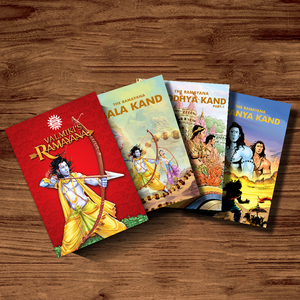 Valmiki's Ramayana - 6 Volume Set | Amar Chitra Katha